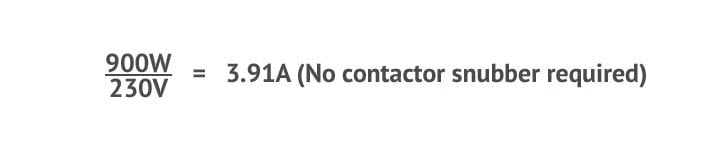 When to install a contactor snubber for electric underfloor heating